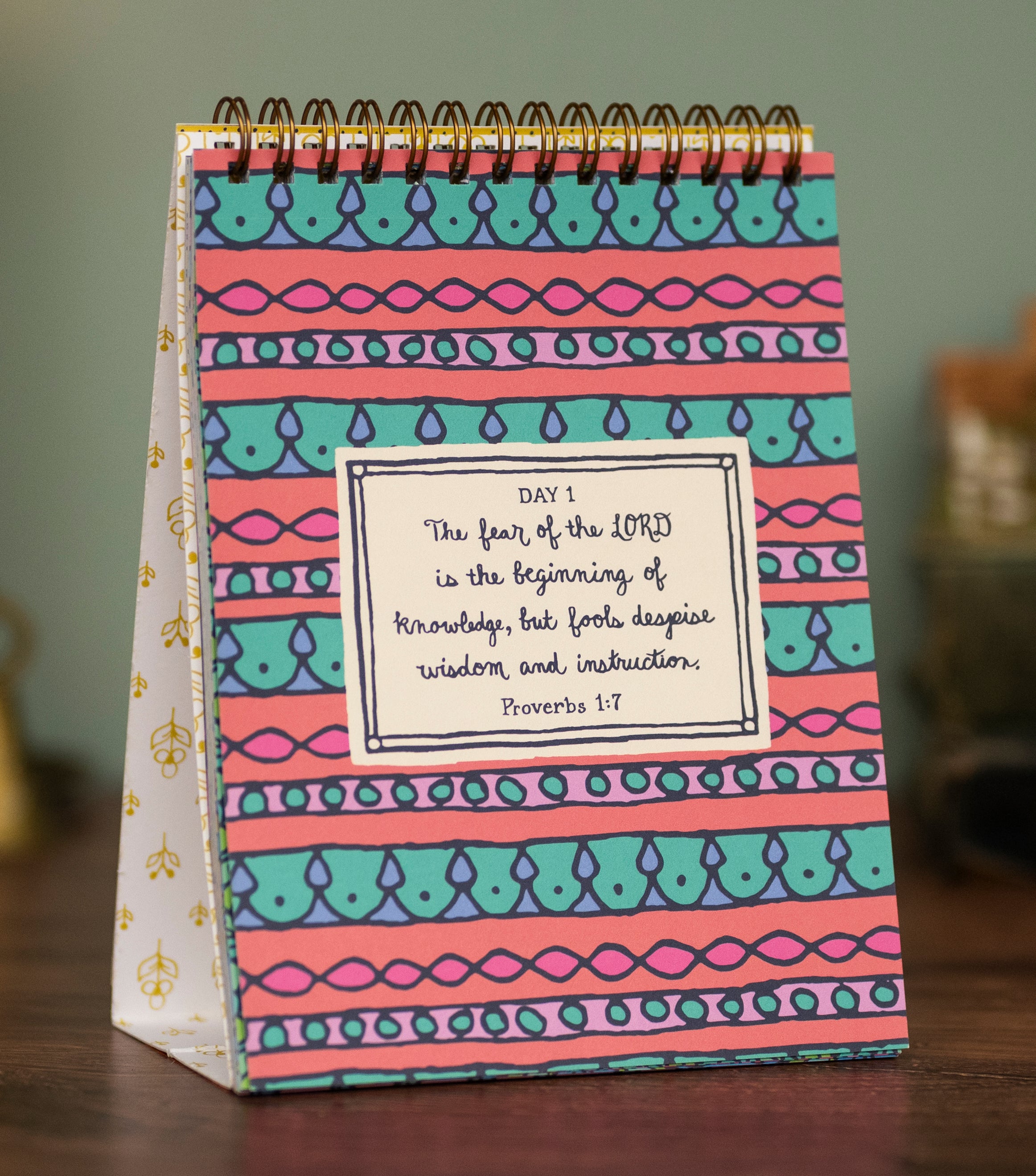 30 Days of Proverbs Perpetual Calendar — Little Things Studio Store