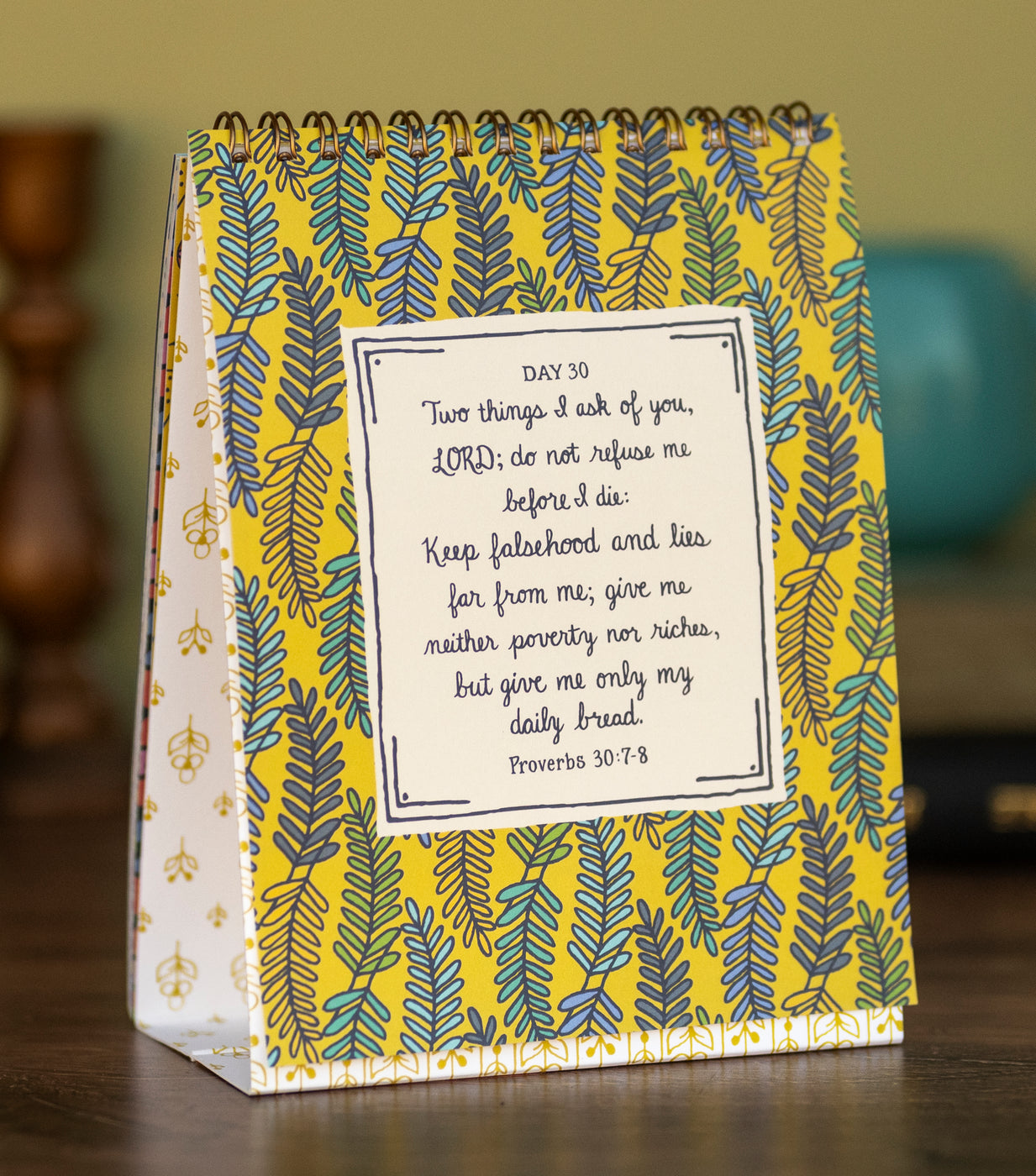 30 Days of Proverbs Perpetual Calendar — Little Things Studio Store