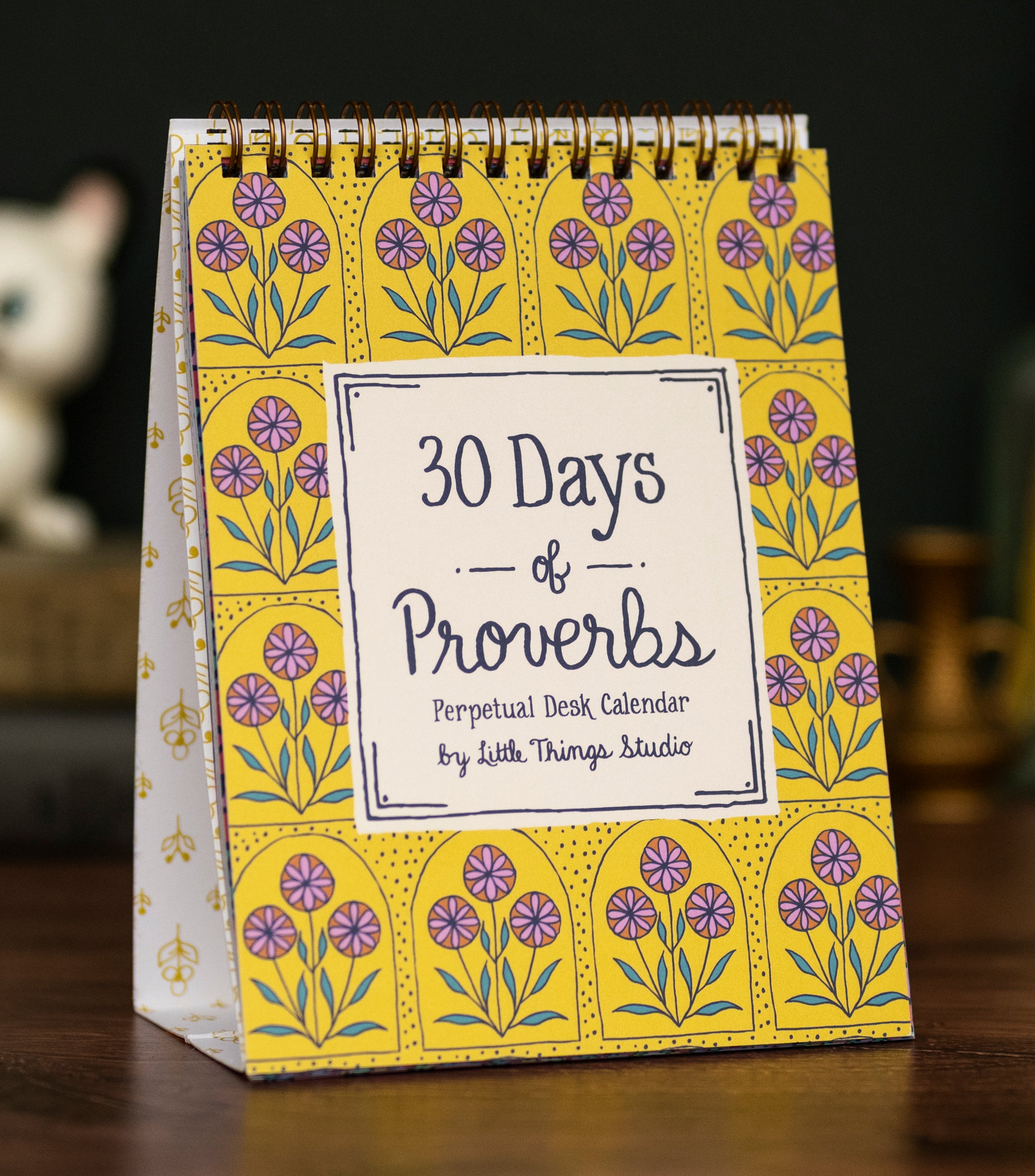 30 Days of Proverbs Perpetual Calendar — Little Things Studio Store