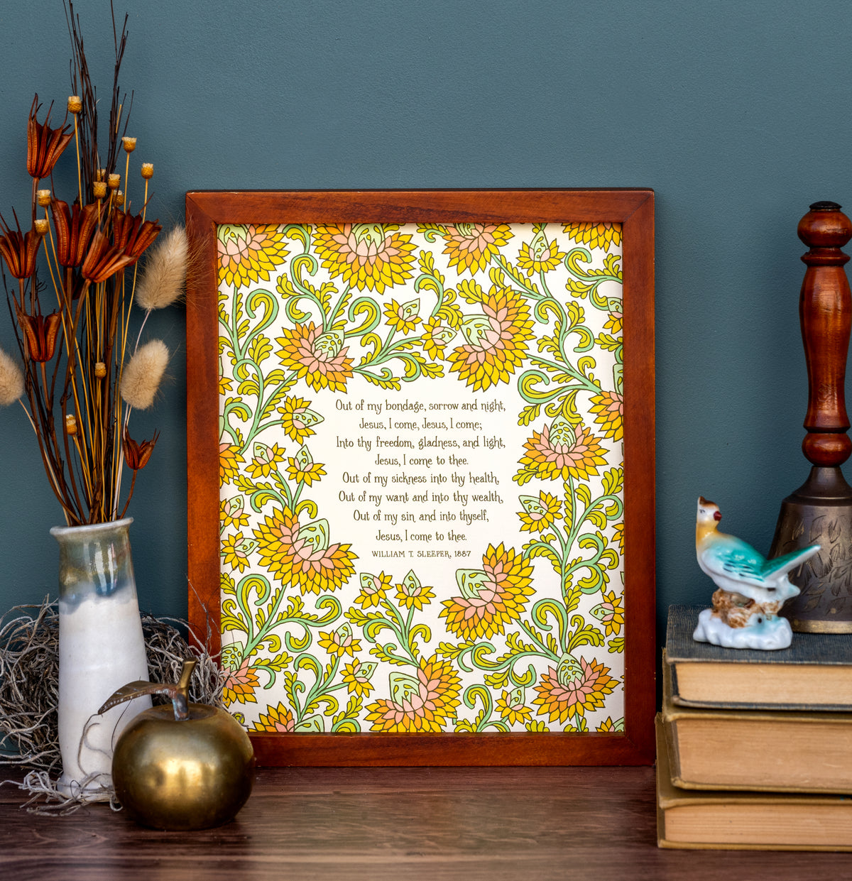 Jesus, I Come Hymn Art Print — Little Things Studio Store