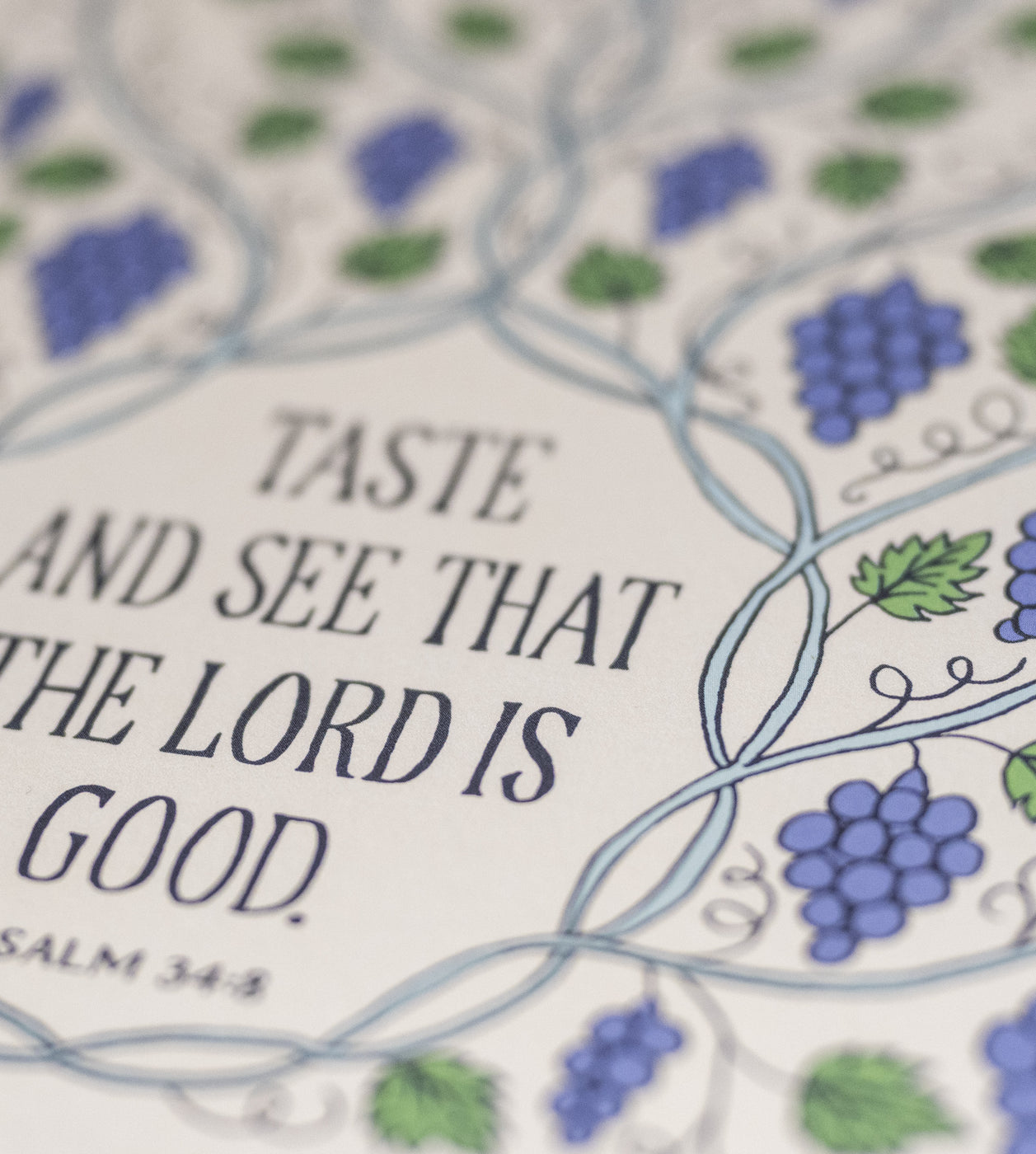 Taste and See Art Print — Little Things Studio Store