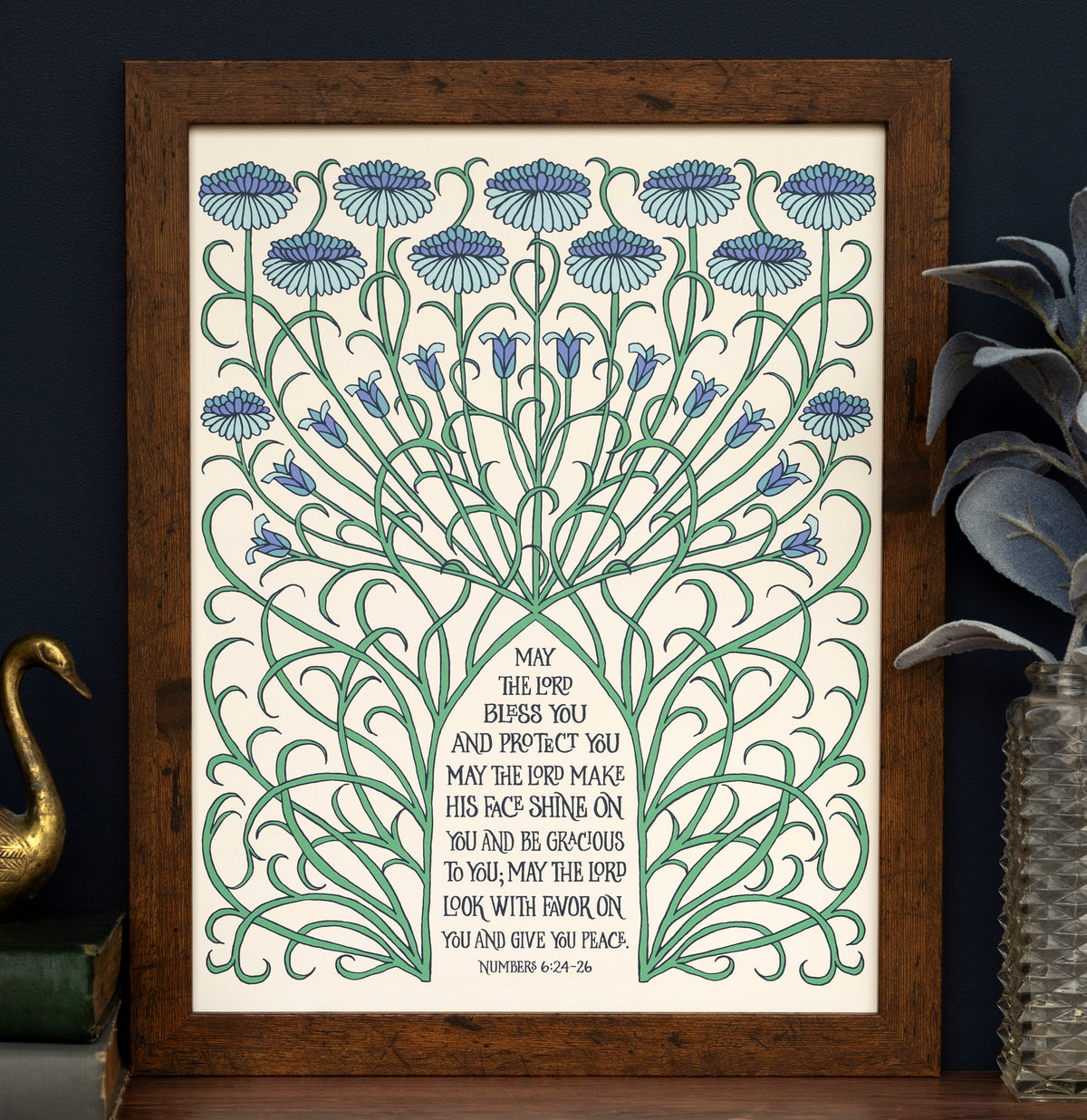 The Blessing Art Print - Numbers 6 (ESV) - 11x14 — Little Things Studio ...