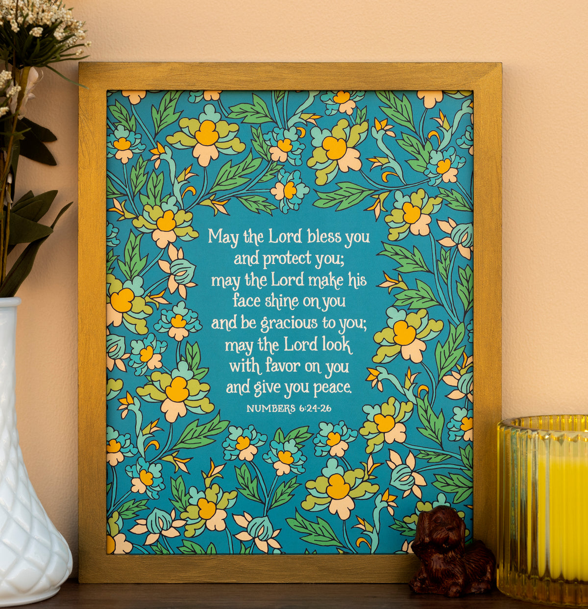 The Blessing Art Print - Numbers 6 (CSB) — Little Things Studio Store