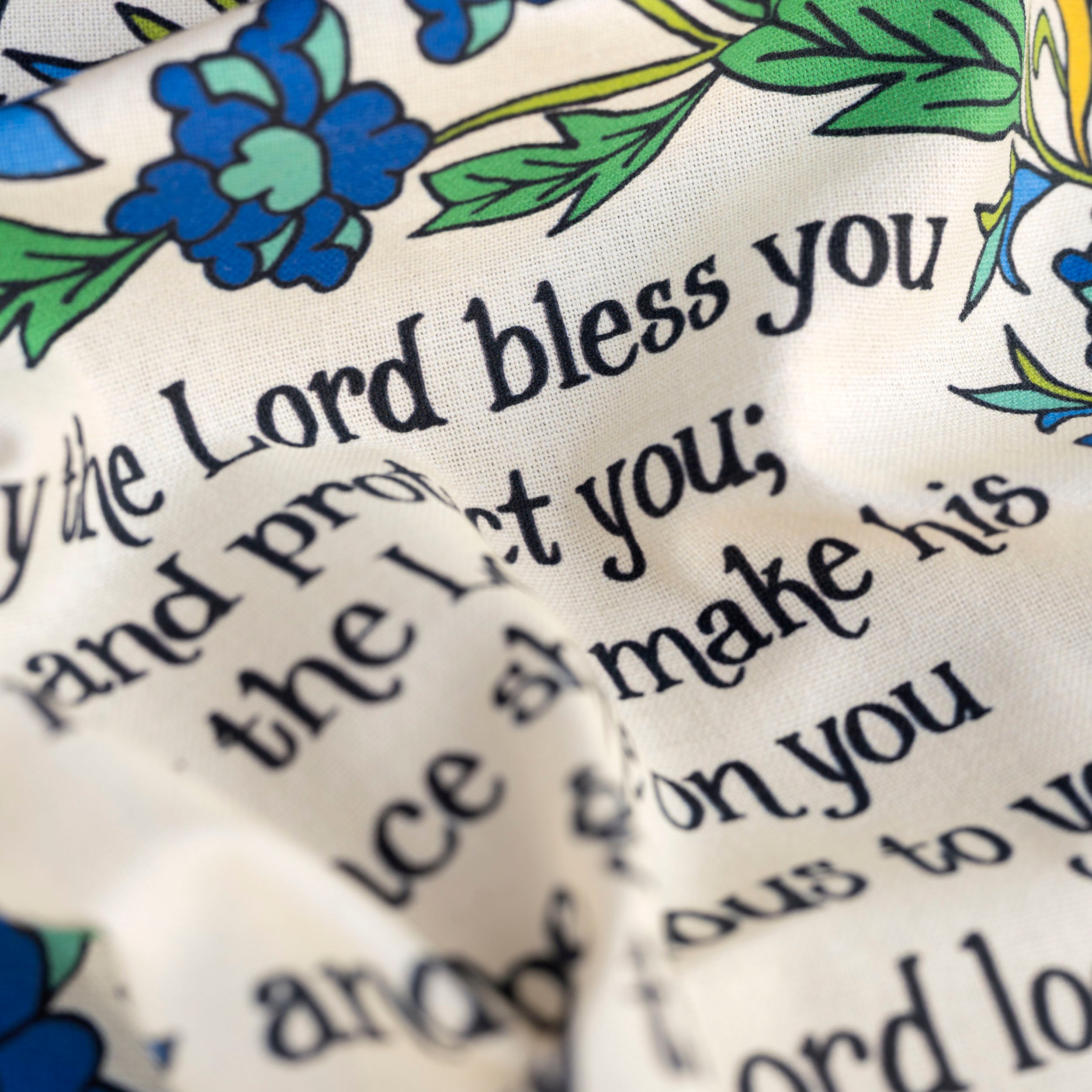 The Blessing Scripture Tea Towel – Full Color - CSB — Little Things ...