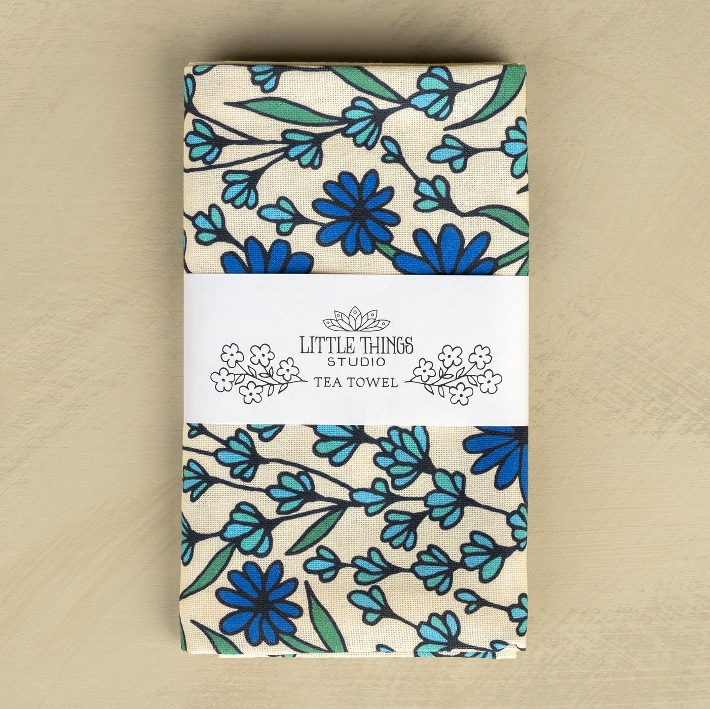 What A Friend Hymn Tea Towel - Full Color — Little Things Studio Store